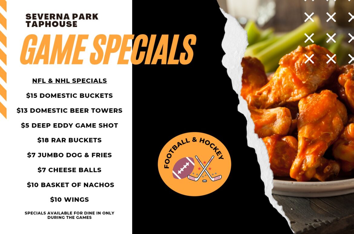 NHL NFL Menu – Severna Park Taphouse
